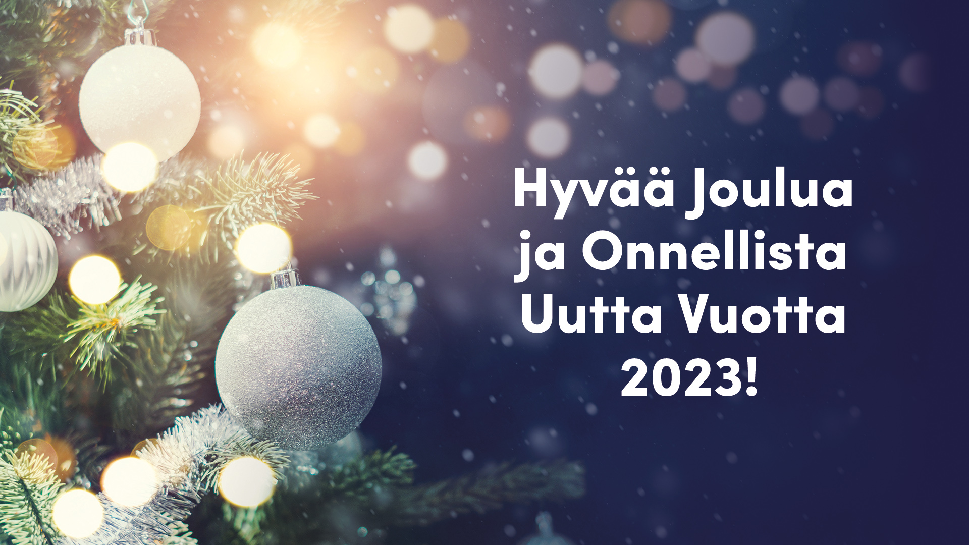 Hyvää joulua ja onnellista uutta vuotta | Jamk